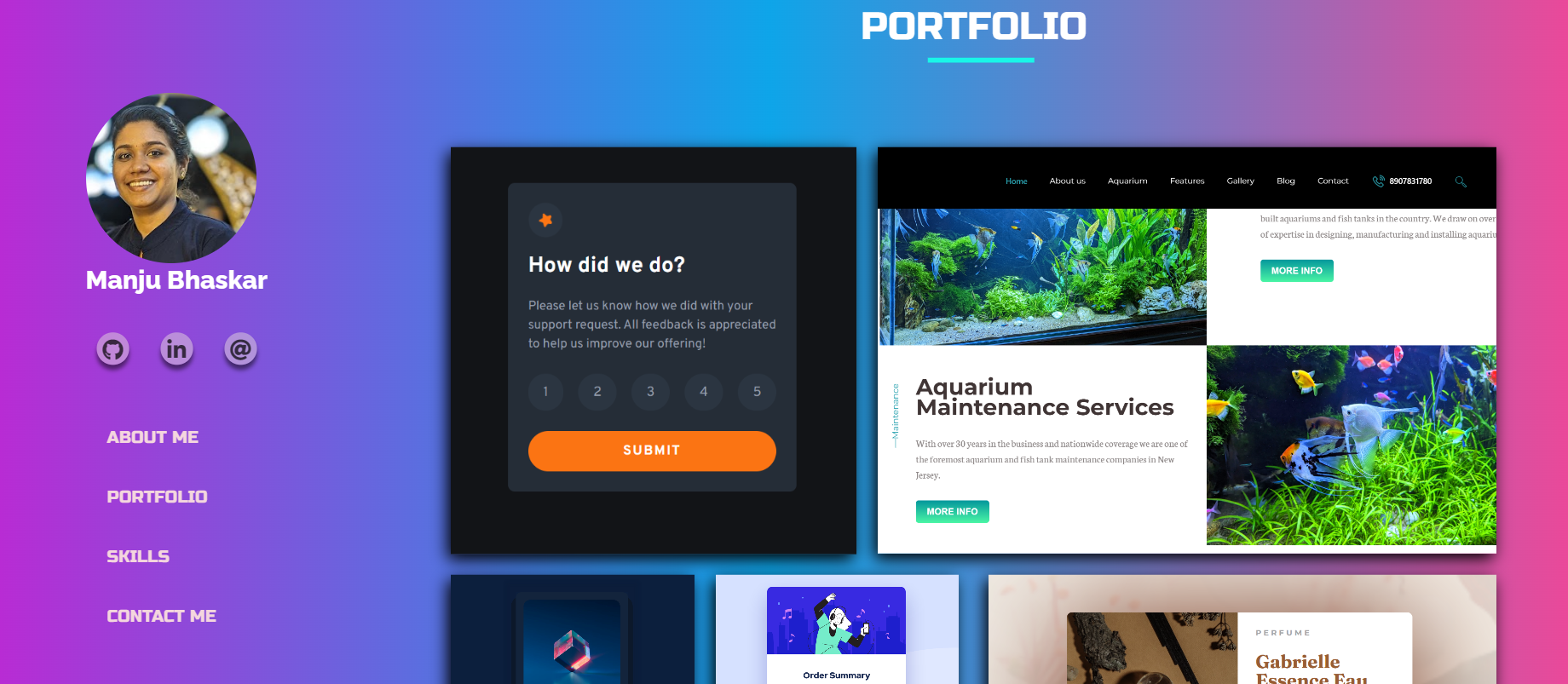 Manju Bhaskar - UI Developer